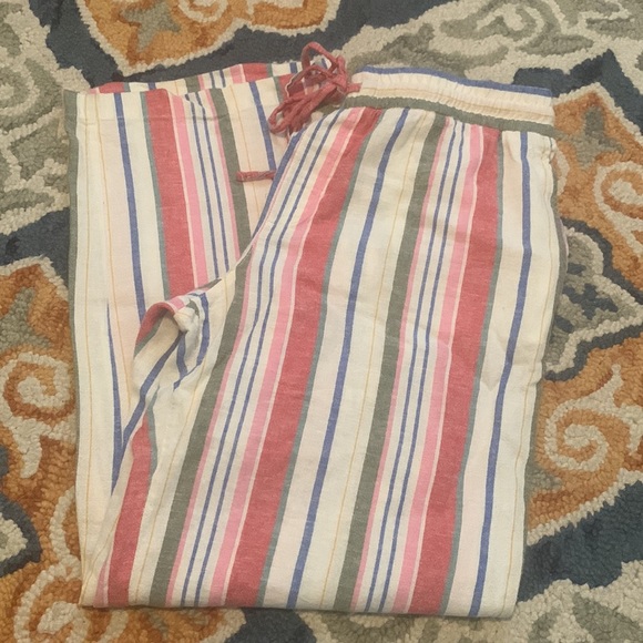 Old Navy | Pants & Jumpsuits | Linenrayon Blend Wide Leg Pant | Poshmark